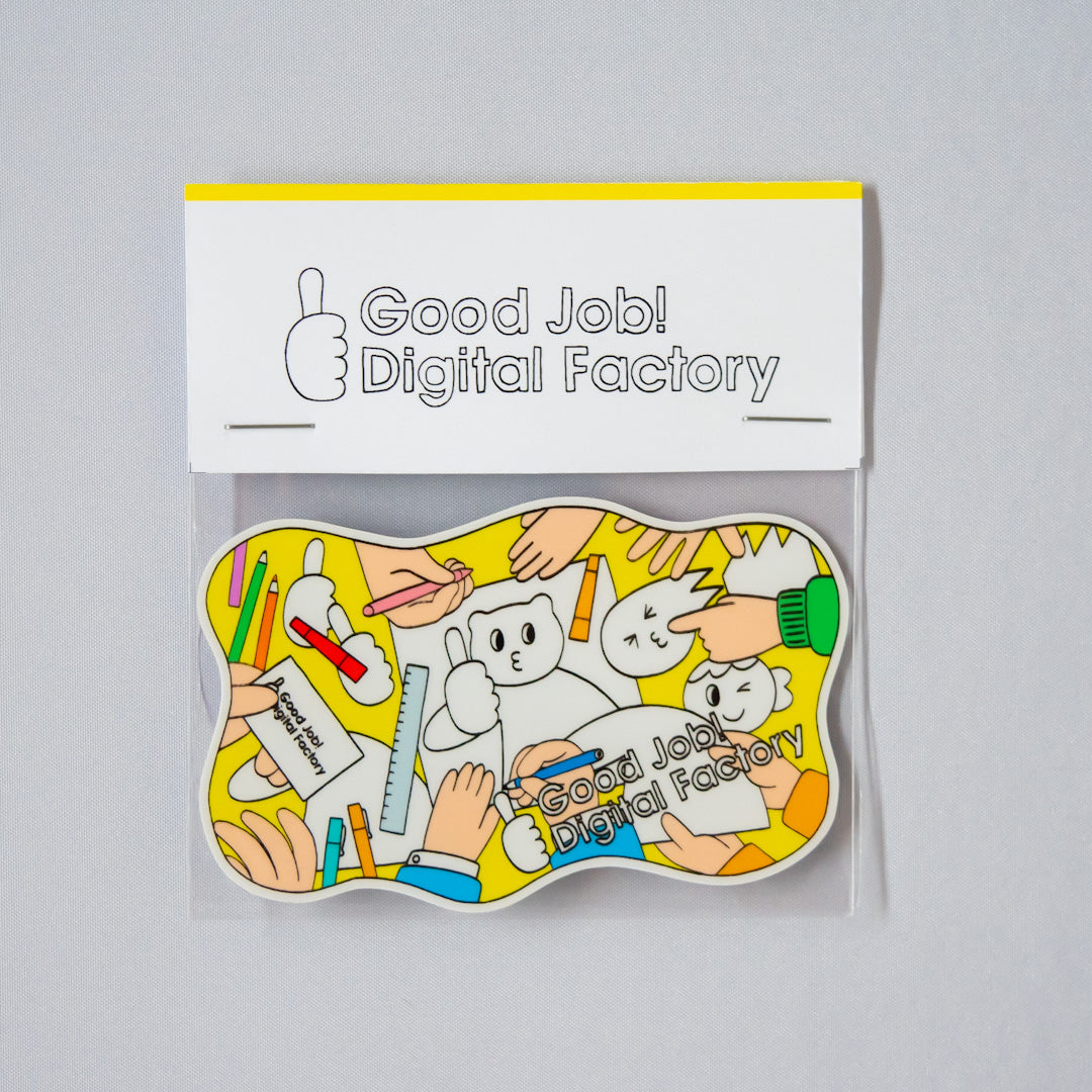 Good Job! Digital Factory ステッカー – GOOD JOB STORE